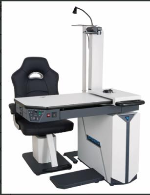China GD7524A Ophthalmic Chair Unit with Table for One Instrument Arm Adjustable Left Right for sale