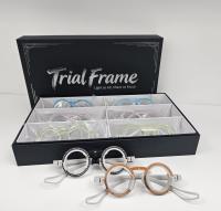 China Aluminum Optical Trail Lens Frame GD1108A PD 48-70mm Five Colors Pack of Six Super Lightweight Optometry Frame for sale