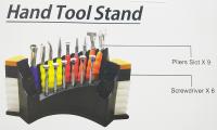 China SS Optical Repair Tools Stand with 9 Pliers and 6 Screwdrivers - GD2107A Professional Eyeglass Repair Kit for sale