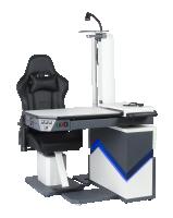 China Ophthalmic Chair Unit with Instrument Table Adjustable Left Right Small Drawer GD7521-II CE ISO for sale