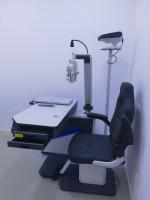 China Ophthalmic Chair Unit with Instrument Table Adjustable Left Right Small Drawer GD7521-II CE ISO for sale