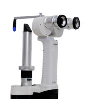 China GD9101 Portable Ophthalmic Slit Lamp with 0-12mm Continuous Slit Width, 30,000 LUX LED, 700g Weight for sale