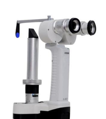 China GD9101 Portable Ophthalmic Slit Lamp with 0-12mm Continuous Slit Width, 30,000 LUX LED, 700g Weight for sale