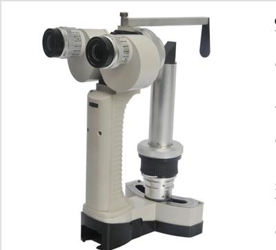 China Portable Hand Held Slit Lamp with ±30° Slit Angle, White LED 30000 Lux, 5-6 Hour Battery Life for Ophthalmic Examinations for sale