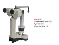 China GD9101B 5VA Portable Ophthalmic Slit Lamp with 81mm Working Distance and 10X Eyepieces for sale
