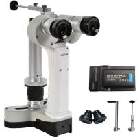 China Portable Ophthalmic Slit Lamp with ±7D Diopter Compensation, 10x-16x Magnification, 5-6 Hour Battery Life for sale