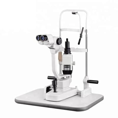 China ZEISS Type Ophthalmic LED Slit Lamp - 68VA Power, 550×430×780mm Compact Design with 5-Step Magnification for sale