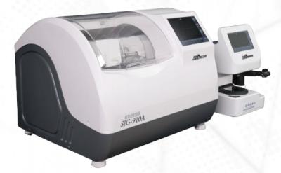 China Right Wheel 240 Finish V 3D Automatic Lens Edger Noise Level Under 60 DB Designed for Optical Lens Cutting and Finishing for sale