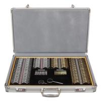 China Professional 266-Piece Trial Lens Set with Aluminum Case - A Grade Metal Rim Lenses with 0.05D Tolerance for sale