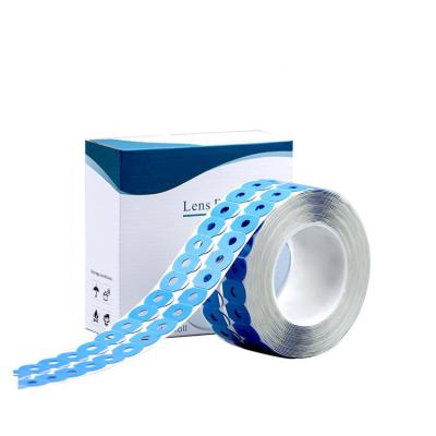 China Hydrophobic Lens Blocking Pads 0.75mm Thick for Optical Labs - 5 Standard Sizes 18x22mm to 24x30mm for sale