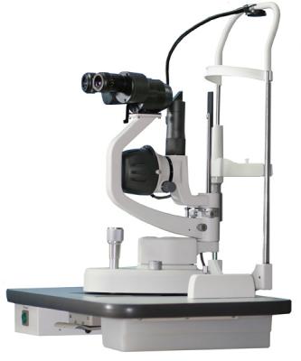 China GD9011 Ophthalmic Slit Lamp Microscope with 10X-20X Magnification and 52-78mm Pupillary Adjustment for sale