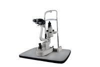 China GD9012A Ophthalmic Slit Lamp with 10x and 16x Magnification, 14mm Continuous Slit Length, LED Illumination for sale