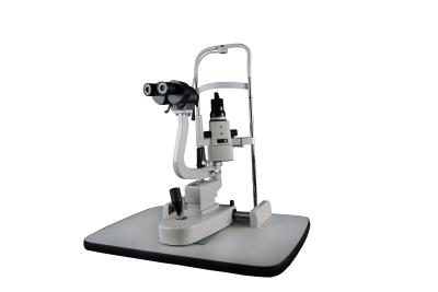 China GD9012A Ophthalmic Slit Lamp with 10x and 16x Magnification, 14mm Continuous Slit Length, LED Illumination for sale