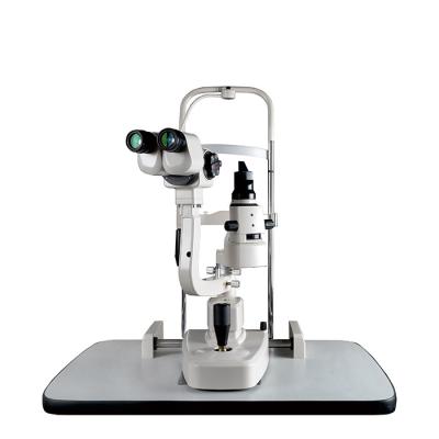 China 12.5X Eyepiece Portable Slit Lamp Ophthalmic Equipment 1-14mm Slit Length 5 Magnifications for sale