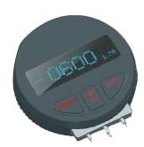 China High Precision Digital Lens Curvature Radian Ruler Gauge GD6502 3V for sale