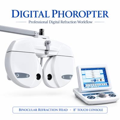 China AP-800 New Arrival Automatic Computerized Optometry Phoropter  with Silent Operation and 8”Touch Console for Efficient Eye Exam Auto Vision Tester with CE Approved for sale