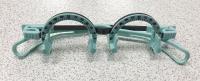 China GD1106B Universal Trial Frame Half-Rim Design 8-in-1 Set with 58-66mm PD Range for sale