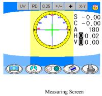 China GD6039 Optical Auto Lensometer with 5.7-inch LCD Display, ±25D Measurement Range and 80mm PD Range for Professional Optometry for sale