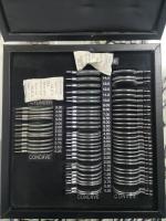 China JIANPENG 40PCS Optometry Trial Lens Set with Aluminum Case - ±0.25 to ±16.00 SPH Range & -0.25 to -5.00 CYL for sale