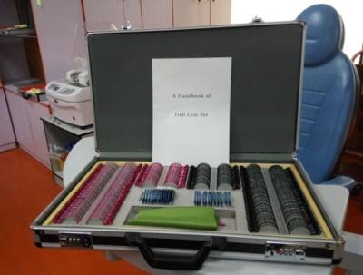 China GLJ8266-I Optometry Trial Lens Set with 266 Pieces for Eye Testing - Spherical Range -20.00 to +20.00 for sale