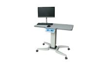 China Electric Optometry Instrument Table GD7006 - 96×48cm Work Surface with 770-980mm Height Adjustment and 75kg Load Capacity for sale