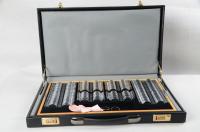China A Grade 266PCS Metal Rim Trial Lens Set with 0.05D Power Tolerance and Leather Case for Optometry Professionals for sale