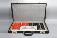 China 266PCS Professional Trial Lens Set with Leather Case - 26mm Red/Black Injection Frame for Optometry Practice for sale