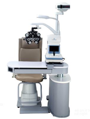 China GD7512 Ophthalmic Chair Unit with 17cm Lift & 28cm Arm Range for Eye Examinations for sale
