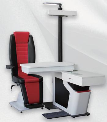 China Automatic Ophthalmic Chair Unit GD7718 with 1200x1300x1800mm Dimensions and Wireless Control Options for sale