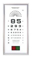 China LY-23C LED Visual Acuity Chart 60x30cm for 3M Distance Testing with ISO CE FDA Certification for sale