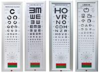 China LED Multifunctional Vision Chart 5m Distance 16.4 Feet with 14W Power and 90x30cm Dimensions for sale