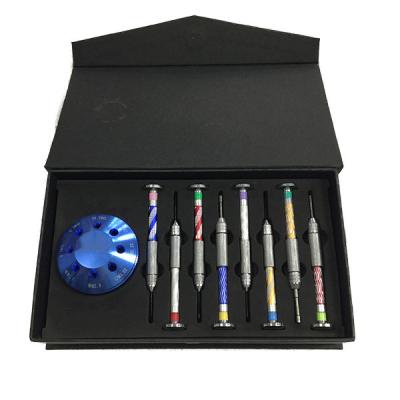 China 8-Piece Stainless Steel Eyeglasses Tool Set for Optical Shops - 14.5g Professional Repair Kit with Black Case for sale