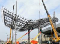 China Art Steel Constructed Metal Frame Buildings Emphasizing Security Features for sale