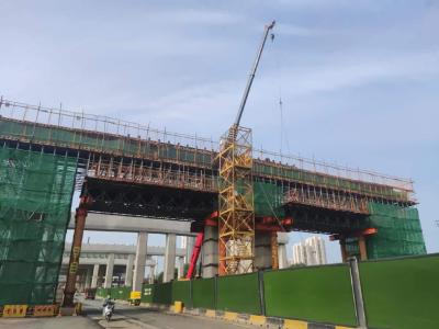 China High Strength Steel Structural Bridge Weather Resistance Residential Areas for sale
