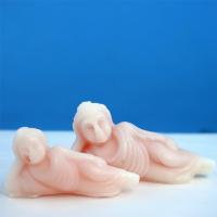 China Custom Sleeping Buddha Wax Candy Manufacturer | 3D Sculpted Mold, Soft Chewable Wax Shell for sale