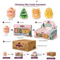 China Customizable Flavors Chewable Wax Bottle Candy with 80g/piece for Novelty and Party Treats for sale