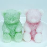 China Giant Jumbo Bear Wax Bottle Candy - Viral TikTok ASMR Crunchy Edible Wax with Bursting Fruit Liquid Filling for sale