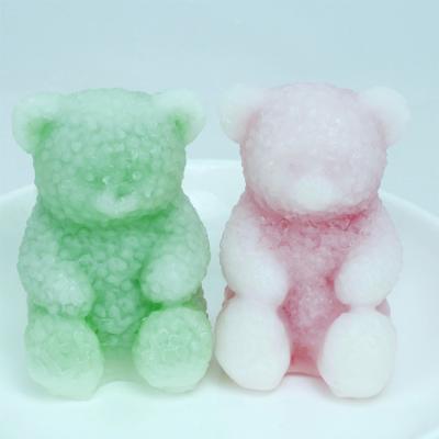 China Giant Jumbo Bear Wax Bottle Candy - Viral TikTok ASMR Crunchy Edible Wax with Bursting Fruit Liquid Filling for sale