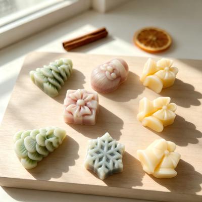 China Christmas Holiday Wax Bottle Candy Assorted Shapes Santa Tree Snowflake Liquid Filled Wax Candy Bulk Wholesal for sale