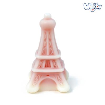 China Winkjoy Eiffel Tower Shaped Wax Bottle Candy with Fruity Liquid Center and Chewable Wax Shell for Novelty Retail for sale
