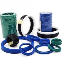 China Single Acting Hydraulic Piston Seals Set With Thermoplastic Header Ring for sale