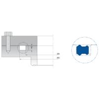 China PU Thermoplastic Sealing Elements Custom for Hydraulic Breakers Heavy Duty Static Seal for sale