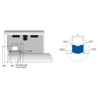 China Double Acting Sealing Elements Interchangeable Oring Backup Rings PU 12mm to 212mm for sale