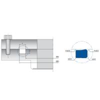 China KL115 PU Static Sealing Elements Seal Backup Ring No Twisting In Housing for sale