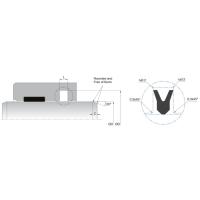 China KL82 Pneumatic Rod Seal Double Acting Low Friction 20mm Bore for Cylinders for sale