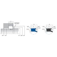 China KL79 Pneumatic Cushioning Seal Single Acting High Impact Resistance for sale