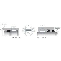 China KL61 Piston Rod Guide Ring Composite Guiding Element Aramid Fabric 40mm to 315mm for sale