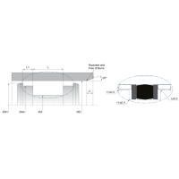 China KL43 Compact Hydraulic Piston Seals 5 Piece For Standard Industrial Cylinders for sale