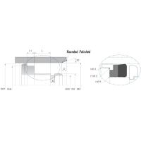 China NBR / FABRIC NBR / POM Hydraulic Piston Seals For Mining Industry for sale
