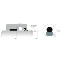 China KL18 PTFE Hydraulic Rod Seal Double Acting Wear Resistant Low Friction 4mm to 370mm for sale